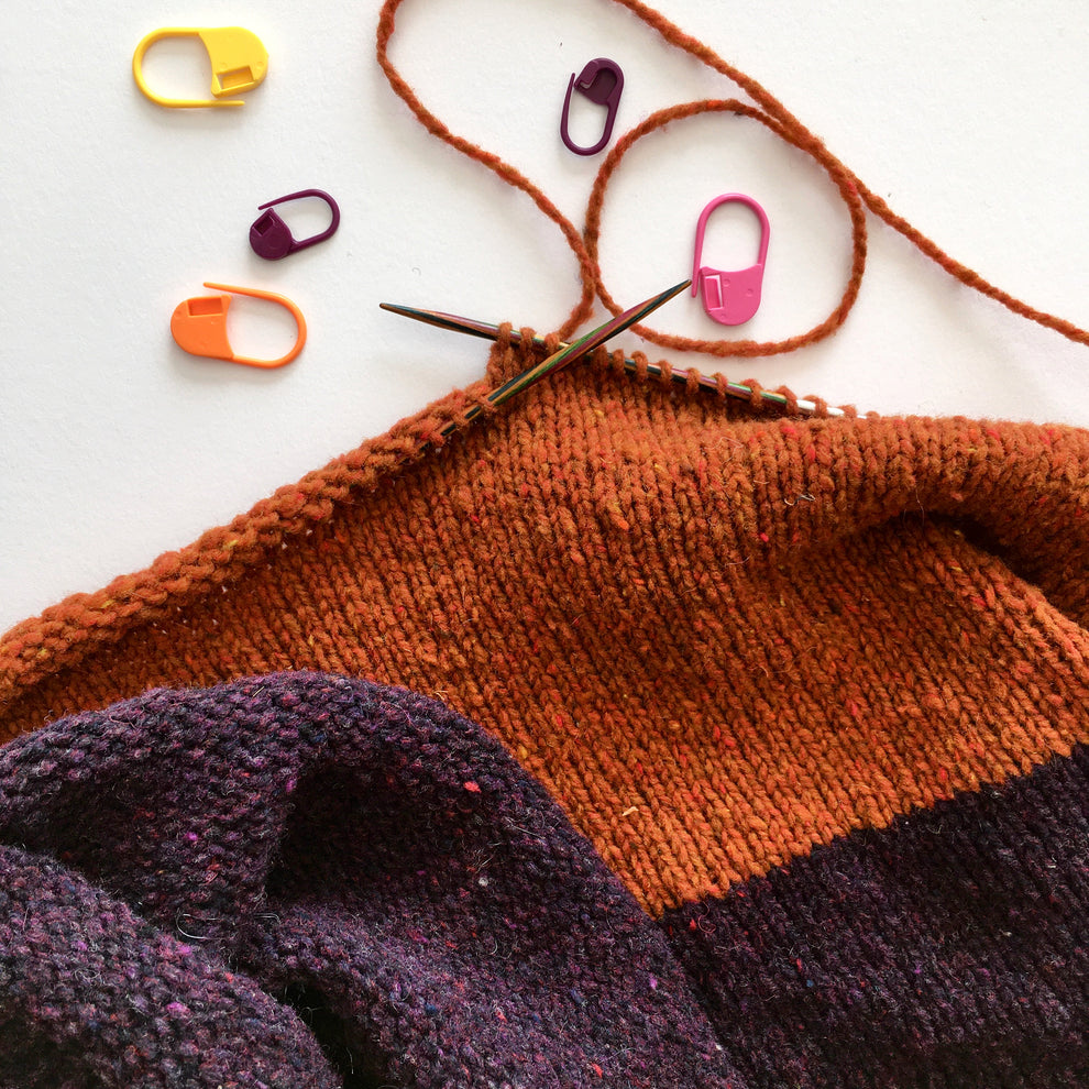 Shades of Shelter Pattern – Knitwits and Yarns